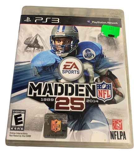 Madden NFL 25 Playstation 3 PS3 Game Cleaned & TESTED! 14633730562| eBay