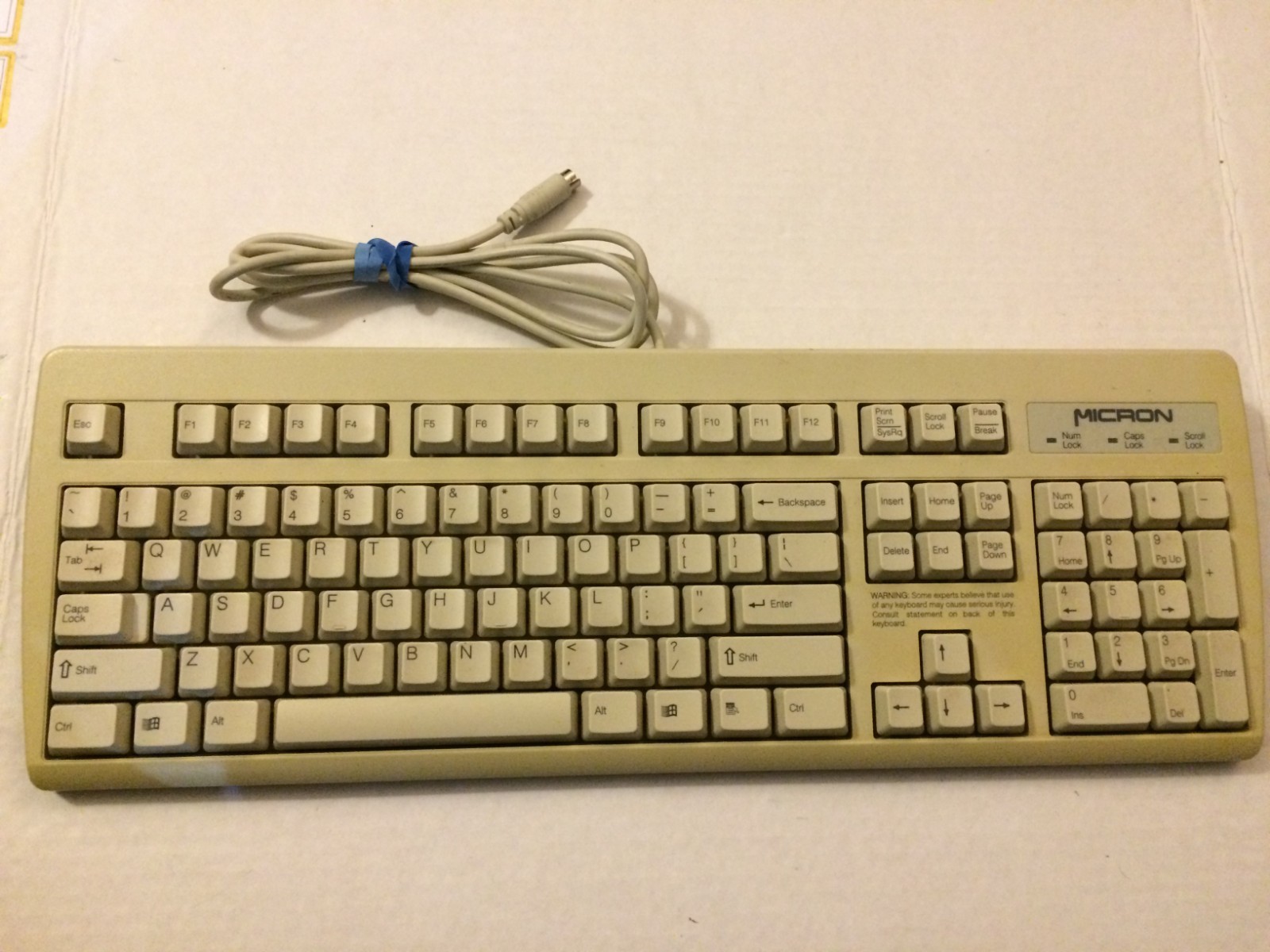 NMB Micron RT2258TW keyboard ps/2 | eBay