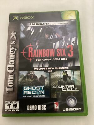 Tom Clancy's Rainbow Six 3 Companion Disc (Xbox, 2003) CIB/TESTED ...