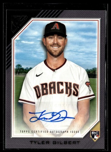 2022 TOPPS GALLERY ROOKIE AUTO TYLER GILBERT DBACKS | eBay