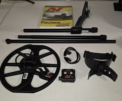Minelab Equinox 800 With Wireless WMO8 Module and Equinox Manual Hand ...