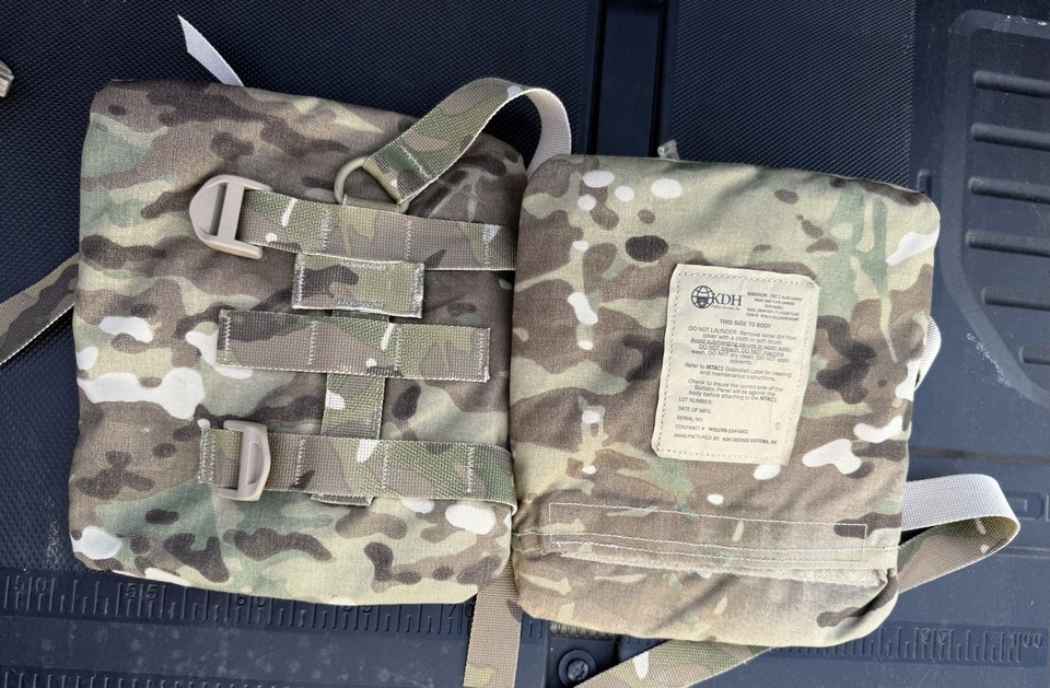 KDH Defense Multicam TAC-1 USGI Plate Carrier With Soft Armor Inserts ...