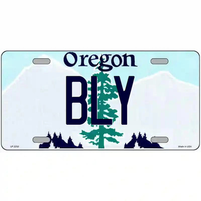 Bly Oregon Metal Sign | eBay