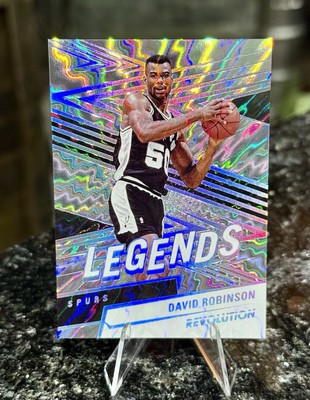 2024-25 Panini Revolution DAVID ROBINSON #/175 LIGHTNING Legends Spurs ...