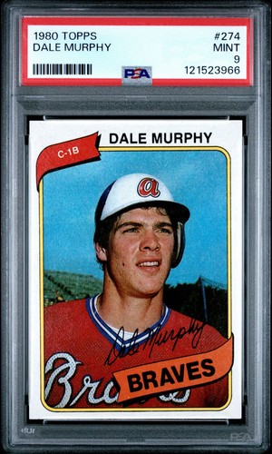 1980 TOPPS #274 DALE MURPHY BRAVES PSA 9 | eBay