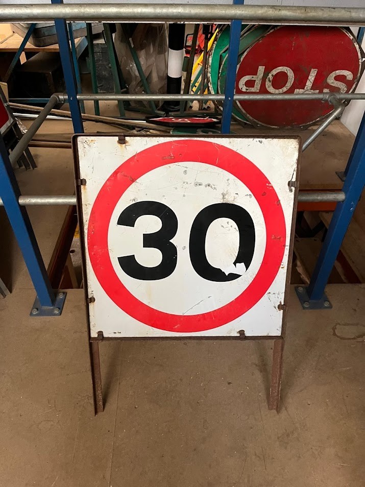 30 MPH Safety Site Road Sign metal | eBay
