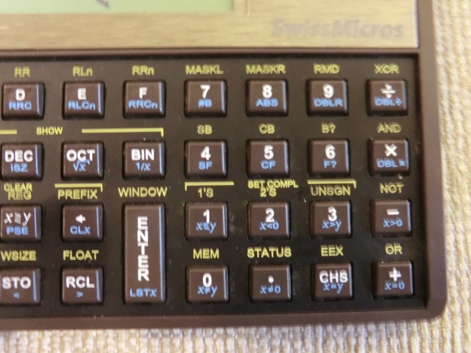 Swiss Micros DM16L Programmer's Calculator (Programmable) | eBay