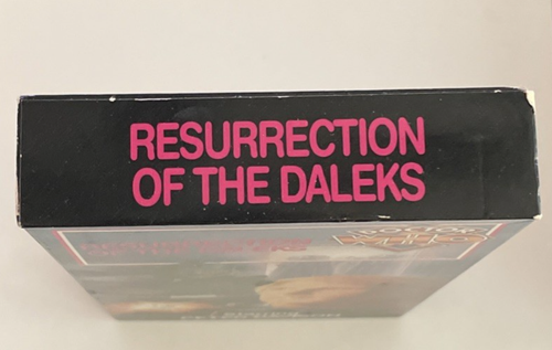 Doctor Who - Resurrection of the Daleks VHS - 5th Doctor Peter Davison ...