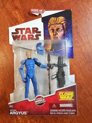Captain Argyus CW31 STAR WARS The Clone Wars TCW MOC SEALED! | eBay