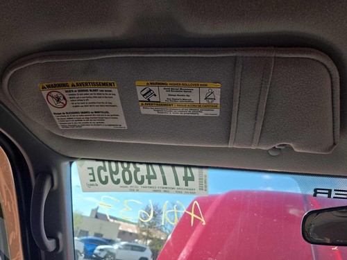 Sun Visor FORD RANGER LH DRIVER 04 05 06 | eBay