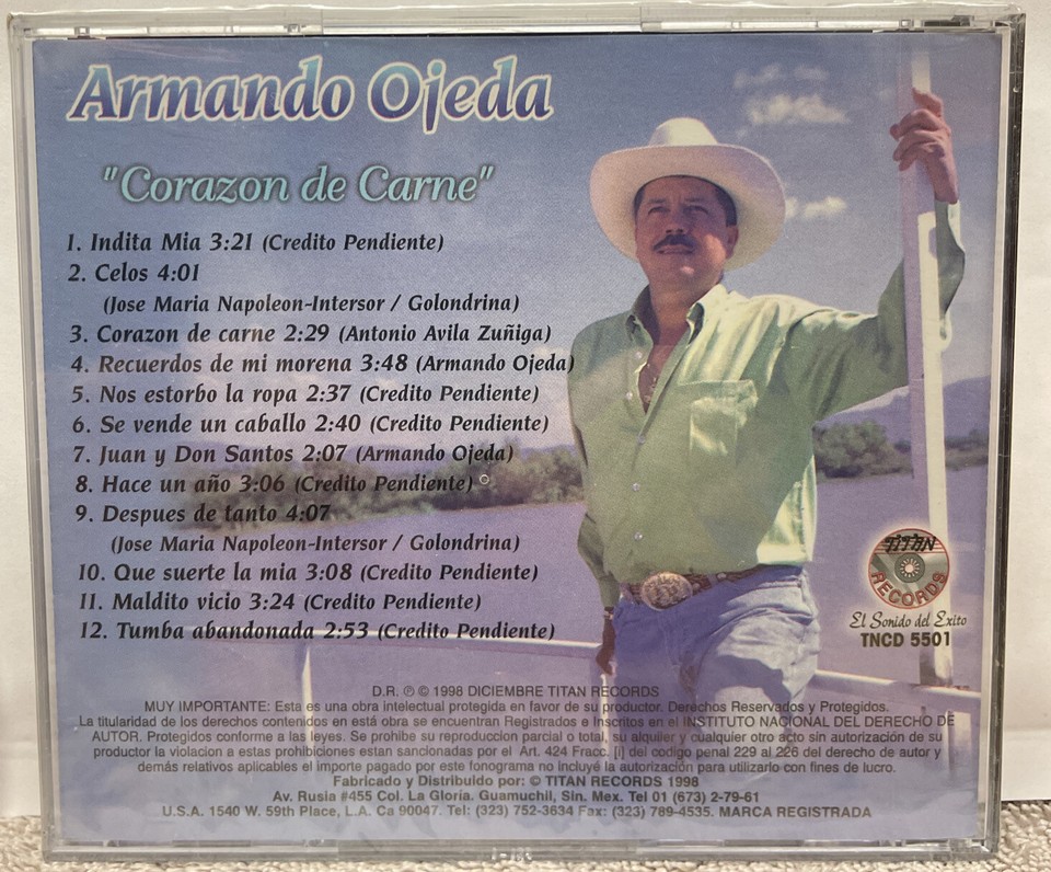 Armando Ojeda Armando Ojeda Con Banda Titanes Sinaloenses Corazón De ...