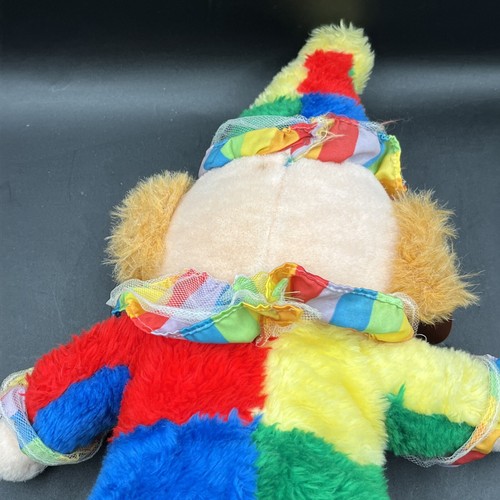 Vintage 1989 Cuddle Wit Creation Circus Clown Doll Rainbow Plush Toy | eBay