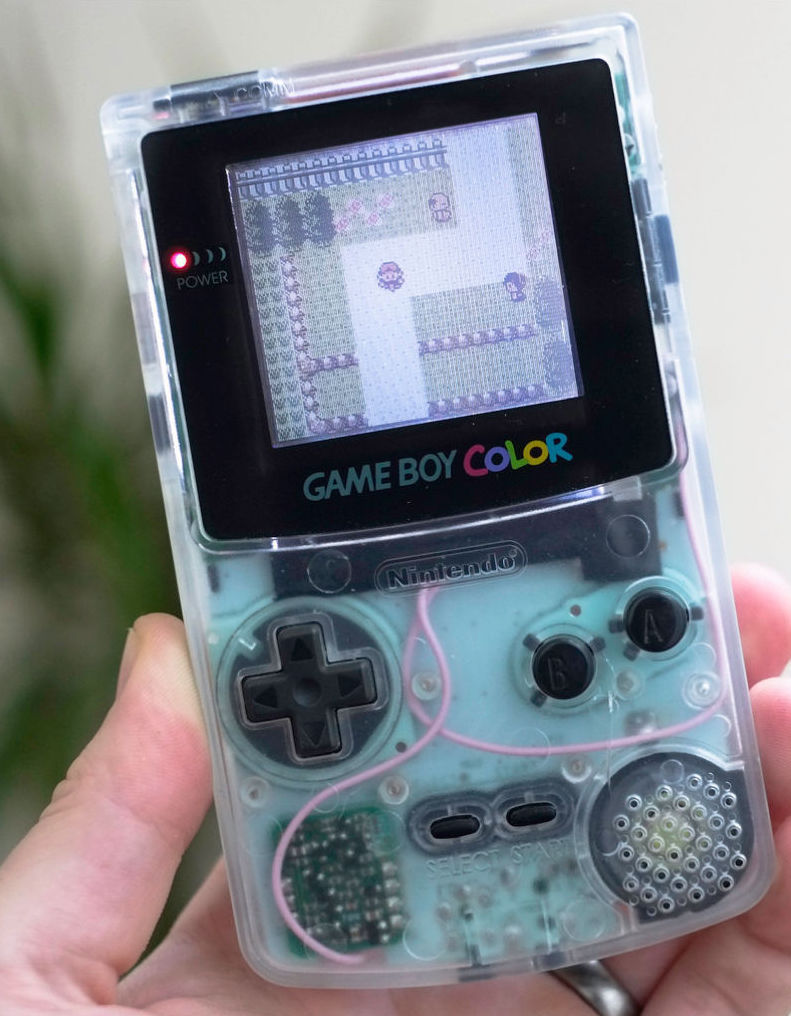 GBC Nintendo Game Boy Color Frontlit Frontlight Front Light Kit Pokemon ...