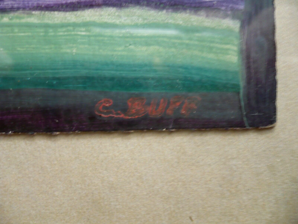 CONRAD BUFF LISTED CALIFORNIA MODERN IMPRESSIONIST VINTAGE SIGNED OIL ...