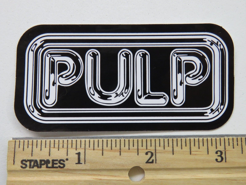 Music Sticker: PULP: Sheffield, England Rock Band Formed in 1978 | eBay