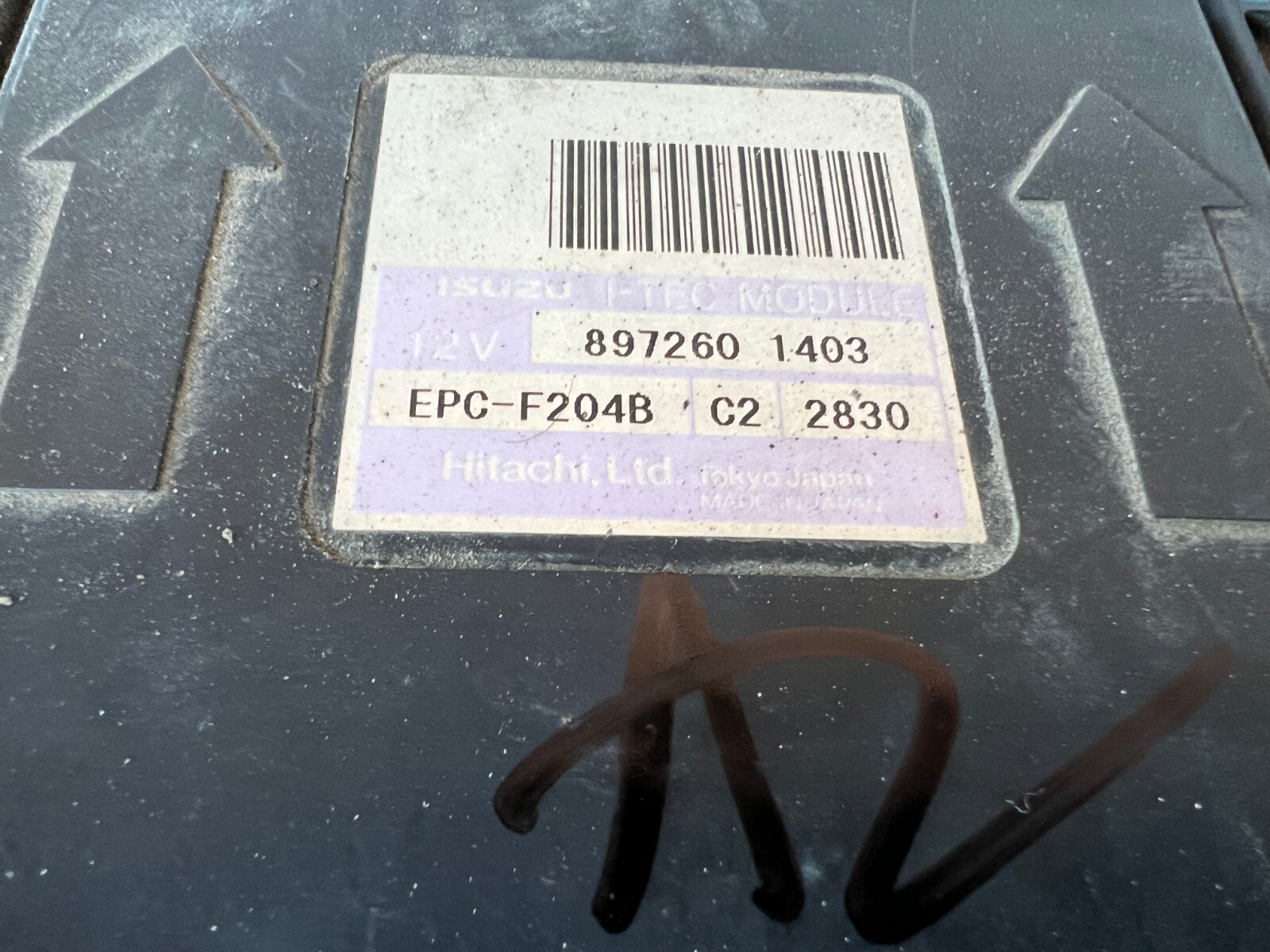 97-03 HOLDEN RODEO, ISUZU I-TEC, ENGINE ECU, 897260 1403 | eBay