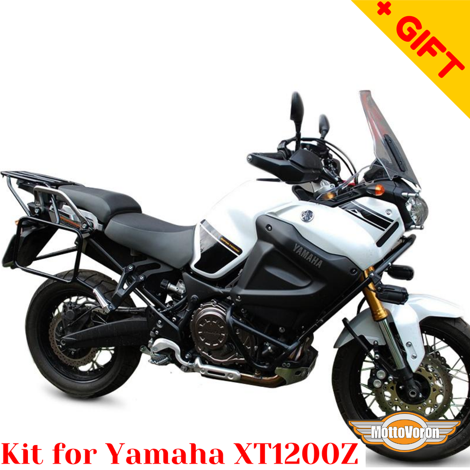 For Yamaha XT1200Z Super Tenere Crash bars Rack luggage System Kit XT ...