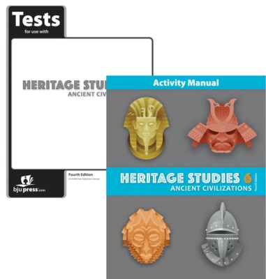 BJU Press - Heritage Studies 6 Activity Manual 506592 & Tests 506642 ...