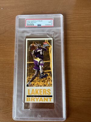 KOBE BRYANT 2003 Fleer Platinum BIG SIGNS #5 PSA 9 Mint HOF MAMBA | eBay