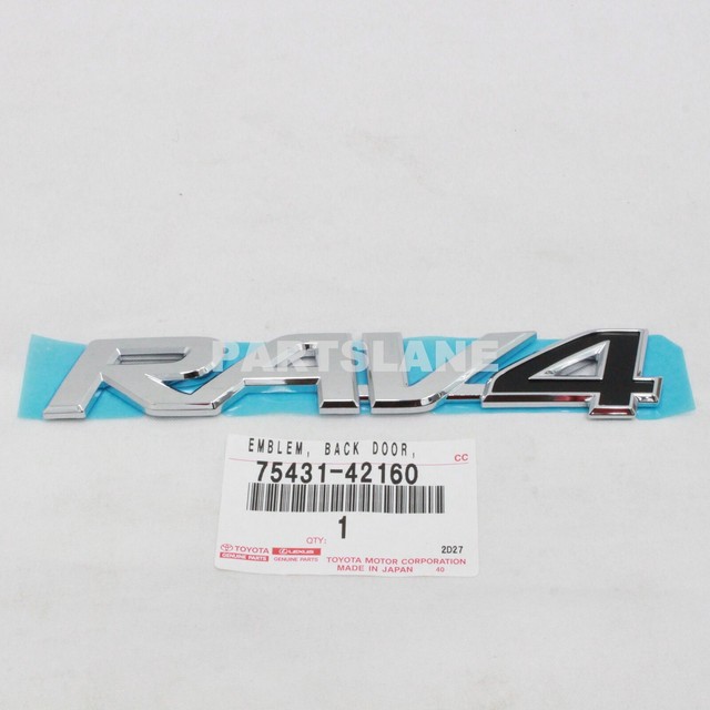 7543142160 Genuine Toyota Emblem Back Door 75431-42160 for sale online ...