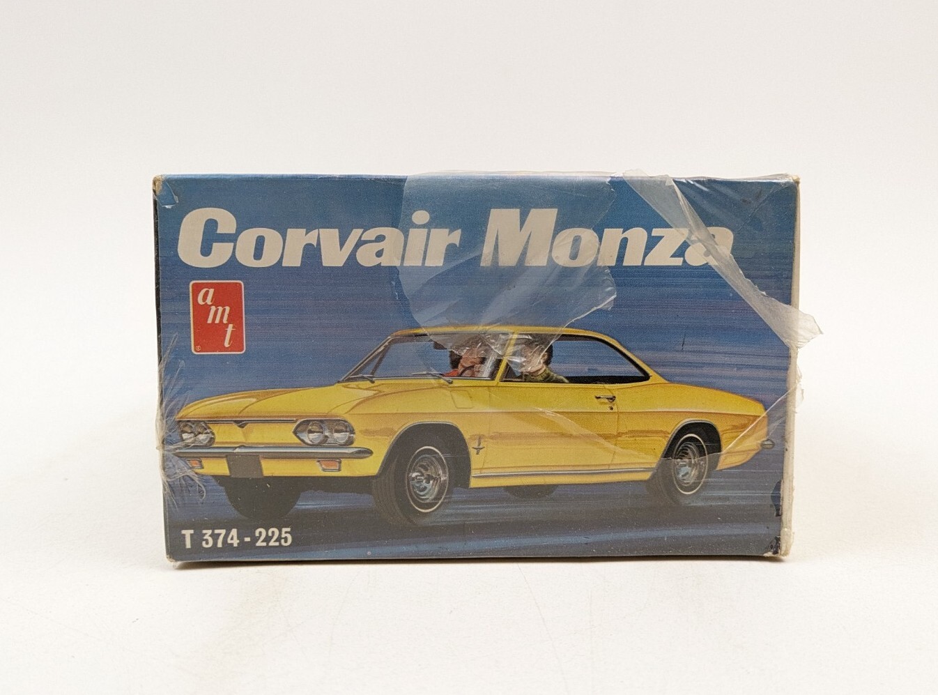 Vintage AMT Corvair Monza Plastic Model Kit #T374-225 SEALED COMPLETE 3 ...