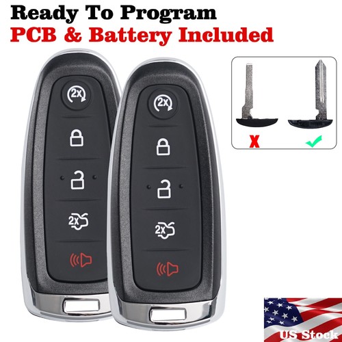 2 For 2011 2012 2013 2014 2015 Ford Explorer Edge Proximity Remote ...