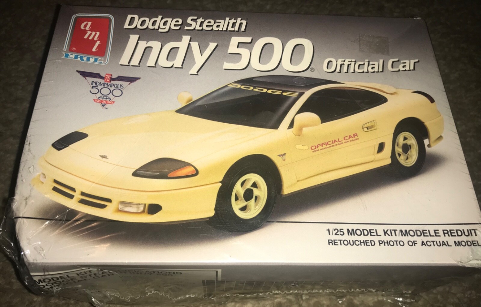 Dodge Stealth Indy 500 Official Car Brand New Sealed Model Kit AMT 1/25 ...
