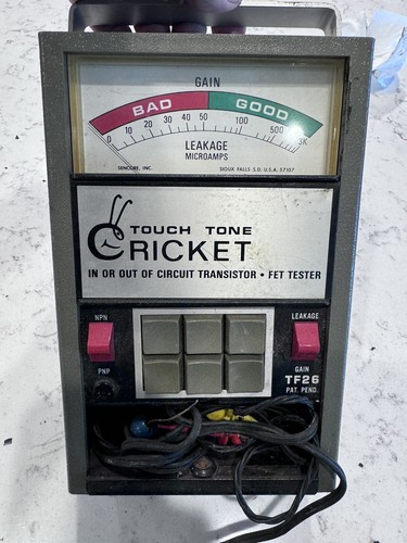 Sencore Touchtone TF46 Cricket Transistor & FET Tester Powers On | eBay