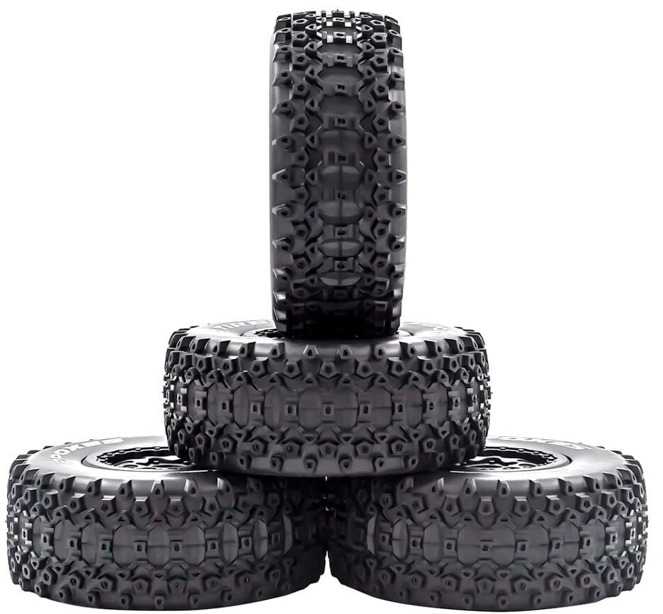 1/10 Short Course RC Off-Road Tires & Wheels 12mm Traxxas Slash Rustler ...