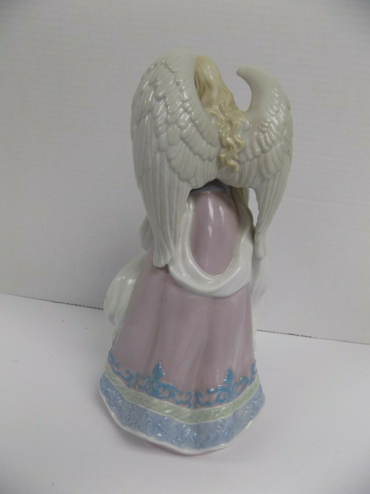 Homco Home Interior Angel Roses 9.75" Porcelain Figure | eBay