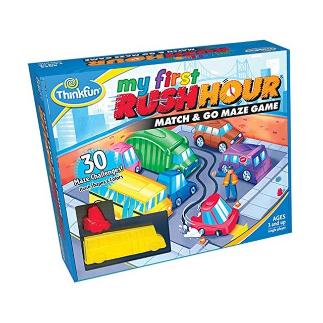 My First Rush Hour Match and Go Game ThinkFun Preschool Montessori for ...