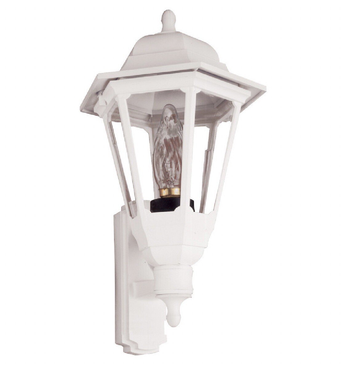 ASD Coach Lantern Ip44 Polycarbonate 100w BC White PIR for sale online ...