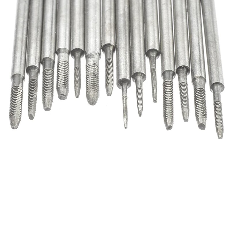 Tap & Die Set 14 Taps & Screwplate & Pin Vise Set 0.7-2mm Jewelry ...