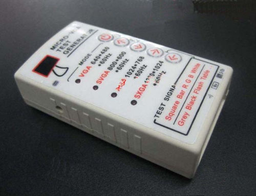 Portable VGA Signal Generator SVGA/XGA For LCD & CRT Multiple Test ...