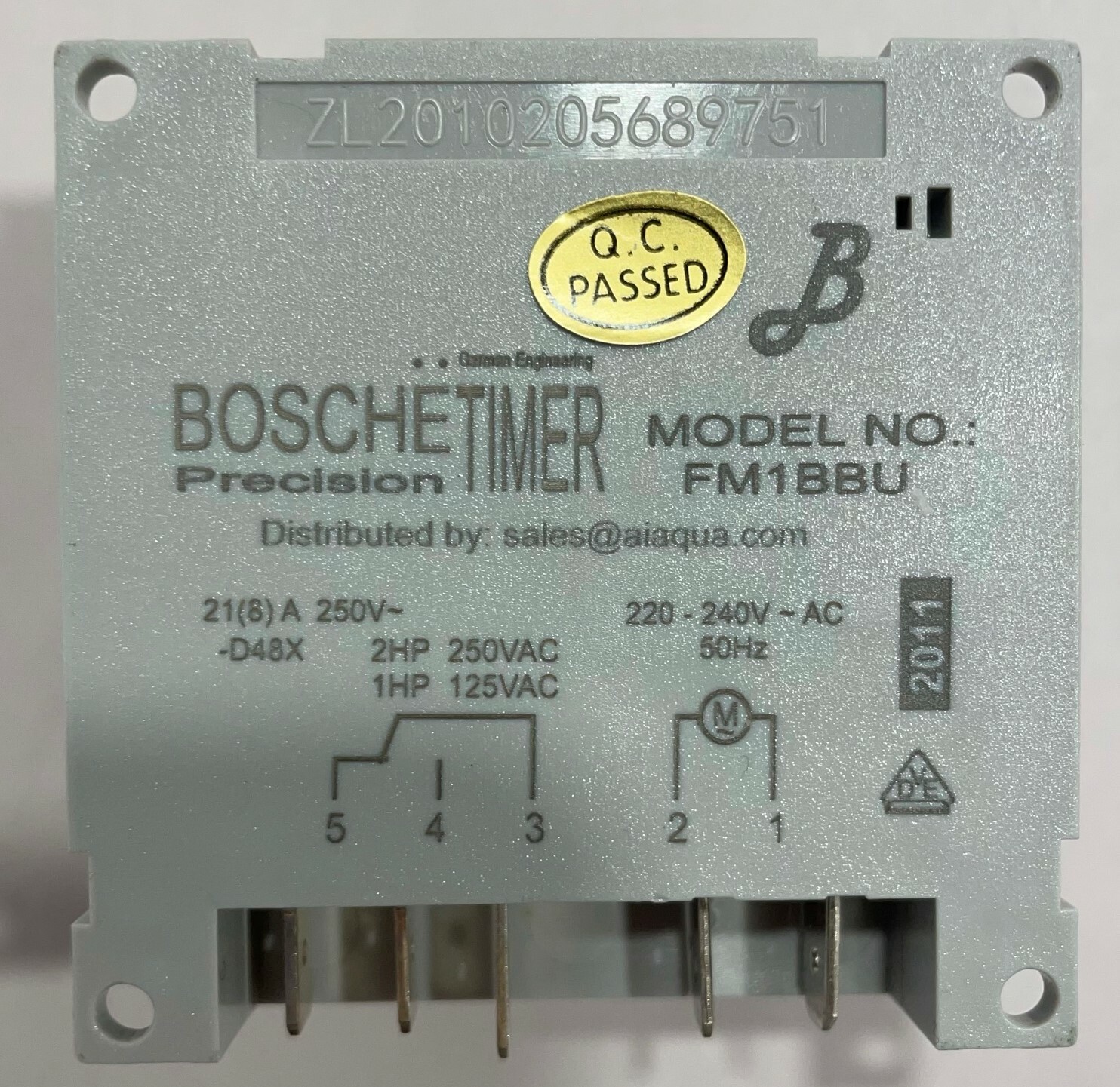 Bosche battery backup timer clock chlorinator pool time electronic 24hr ...