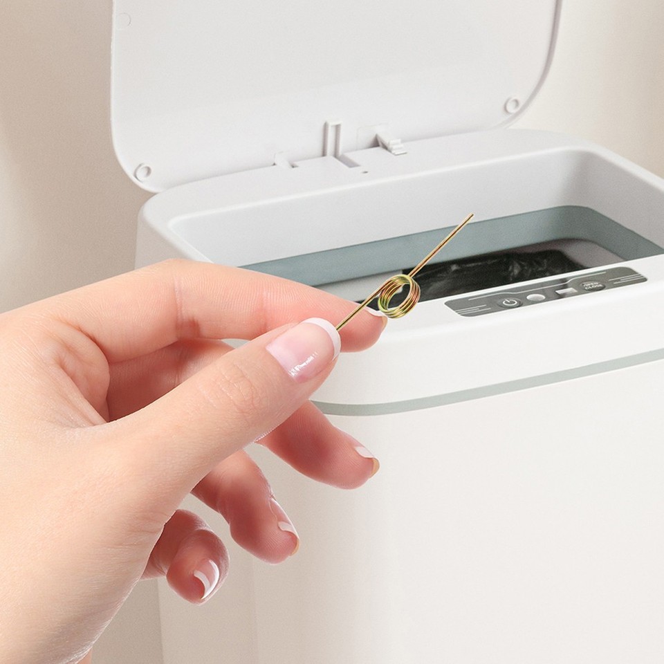 6 PCS Adjustable Spring for Trash Bucket Heavy Duty Garbage Bins | eBay ...