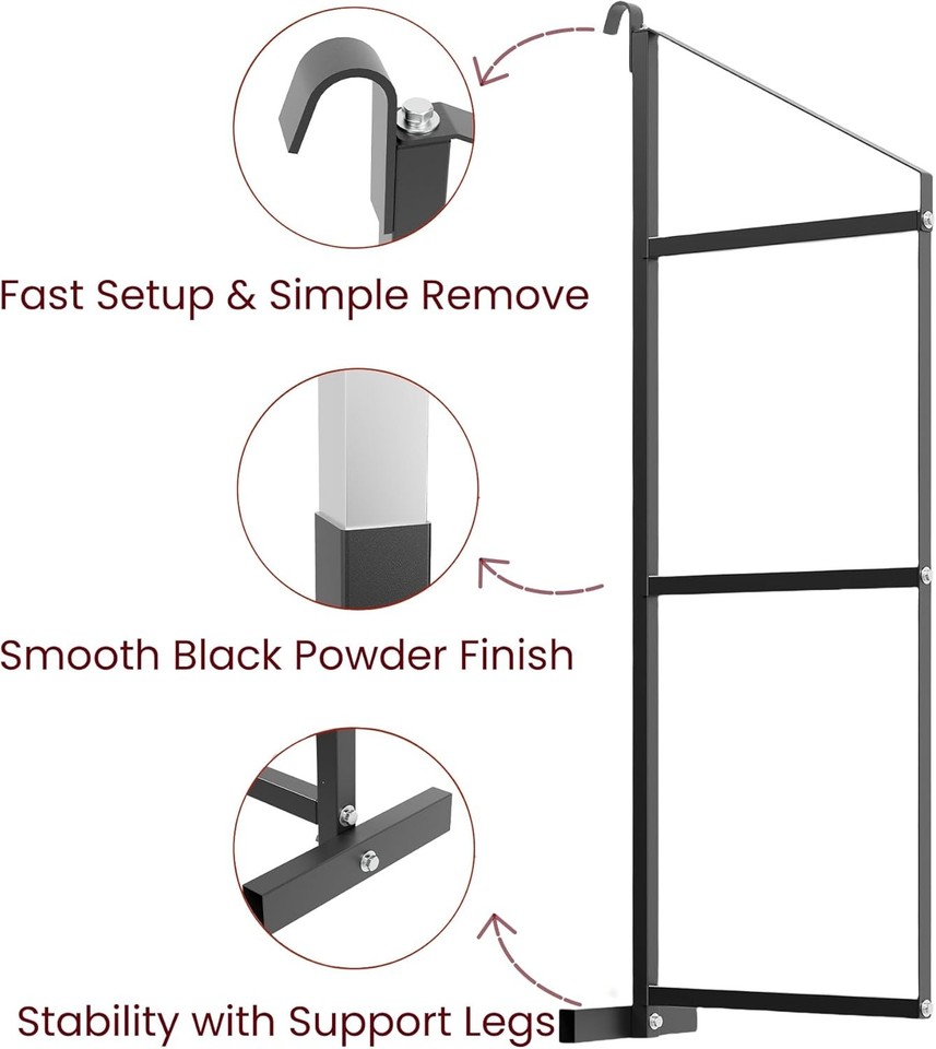 2/4 pcs 3-Tier Shipping Container Shelving Bracket Storage for Trailer ...
