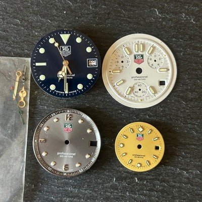 TAG Heuer watch dials job lot. Spares or repair. | eBay