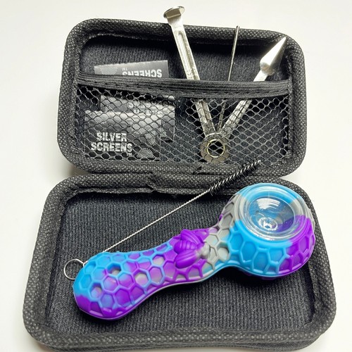 4''Tobacco Pipe Smoking Pipe Glass Bowl Collectible Handmade Pipes | eBay