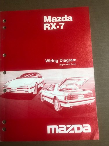MAZDA RX7 FC WIRING DIAGRAM MANUAL - JIMMYS | eBay
