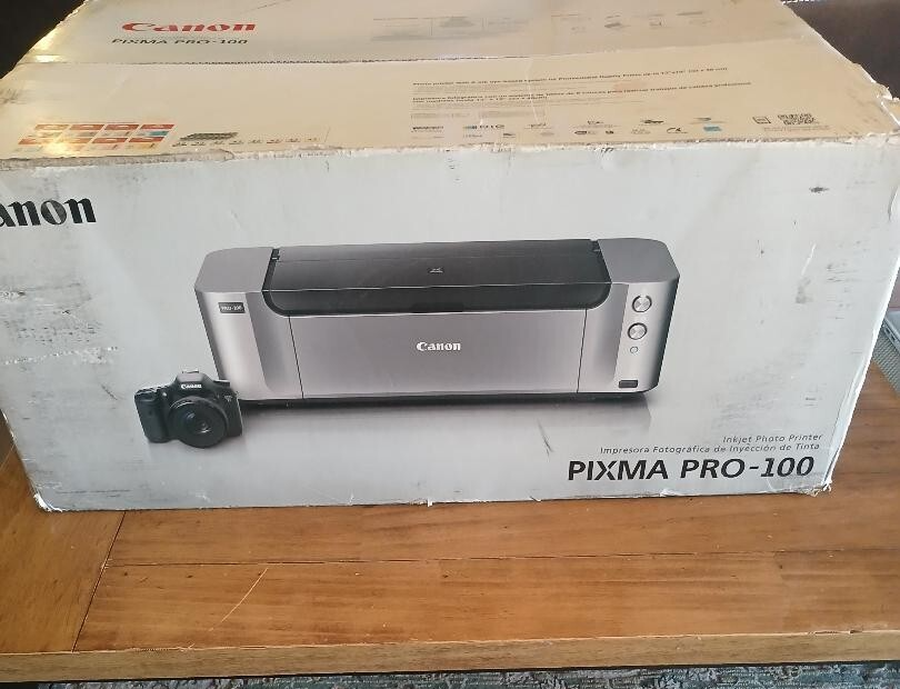 Canon PIXMA PRO-100 Inkjet Color Digital Photo Printer - 6228B002 for ...