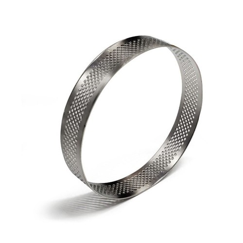 Round Stainless Steel DIY Cake Mold Dessert Mousse Tarts Circle Baking ...