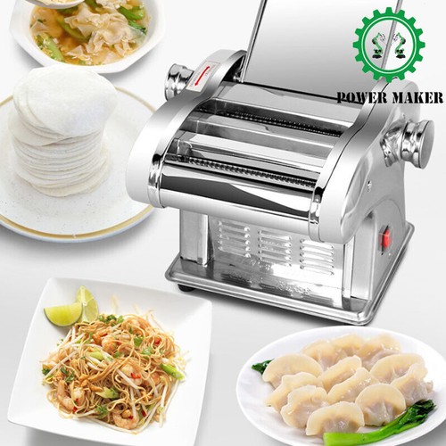 220V Electric Wonton Dumpling Skin Maker Noodle Machine Press Dough ...