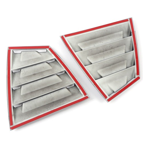 For Subaru WRX / WRX STI 2015-2021 Glossy Black Rear Window Louver ...