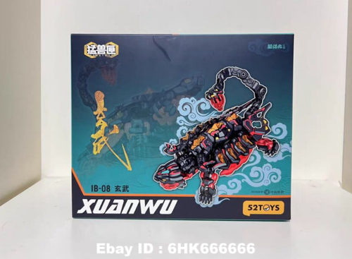 2024 52Toys Megabox IB-08 XUANWU 玄武 Shanghai WF limited tortoise snake ...