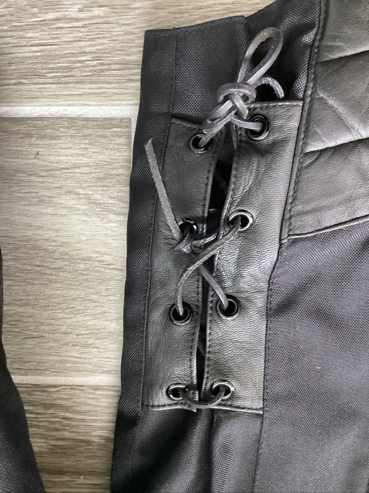 Pre-Owned Men's Texport Motorcycle Riding Jacket Sz. M Black Removable ...