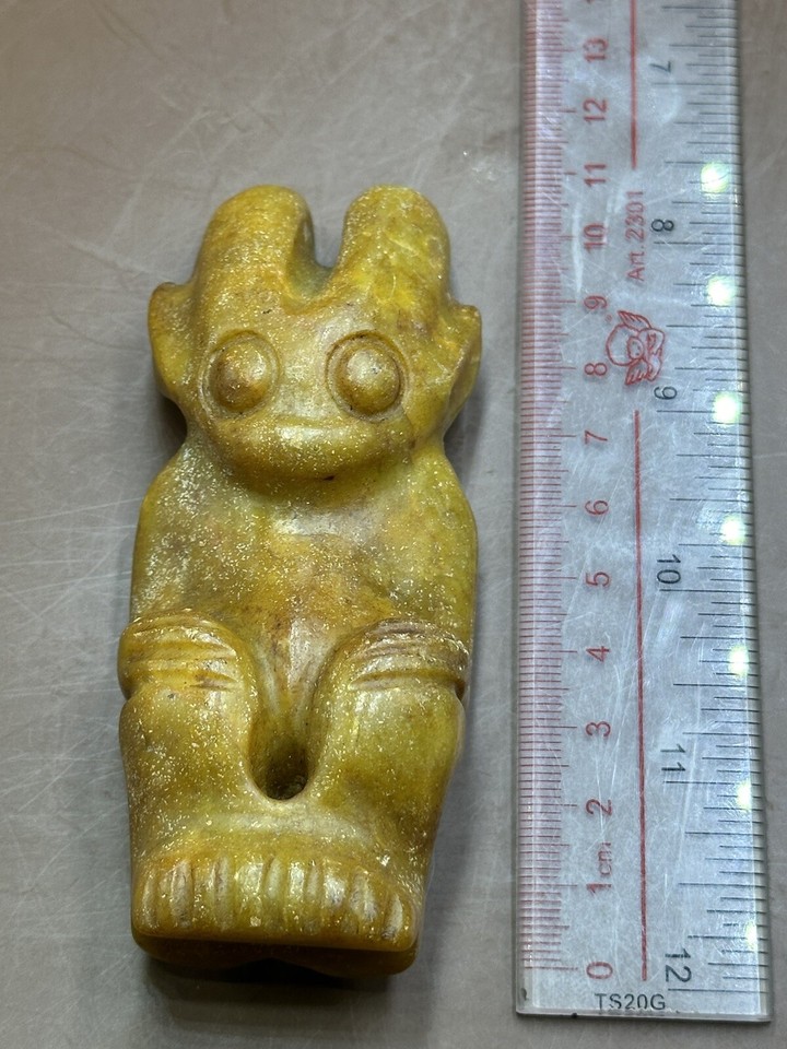 Wonderful Near Eastern Rare Anunnaki Unique Stone Figure Amulet | eBay