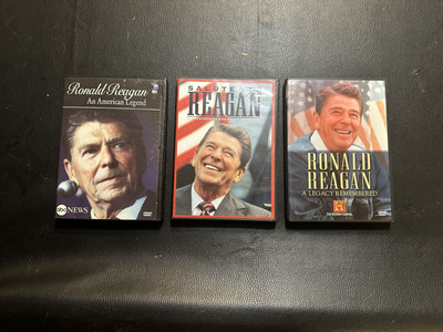 DVD - Lot of 3 Ronald Reagan Presidential DVDs | eBay