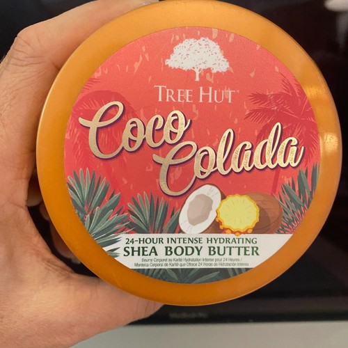 Tree Hut Coco Colada 24 Hour Intense Hydrating Shea Body Butter 7 oz ...