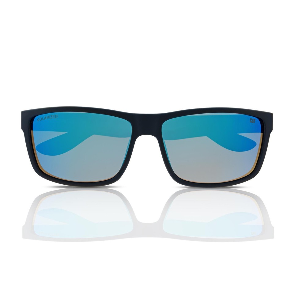 Caterpillar Sunglasses Men's Polarised CTS-8018 106P Matte Navy/Blue ...